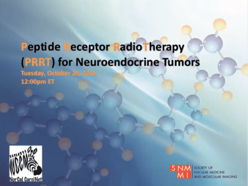 PEPTIDE RECEPTOR RADIONUCLIDE THERAPY - CNETS